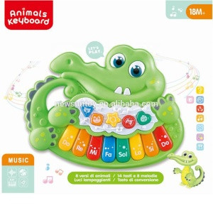 Buy New Design Crocodile Musical Instrument Kids Musical Keyboard Piano ...