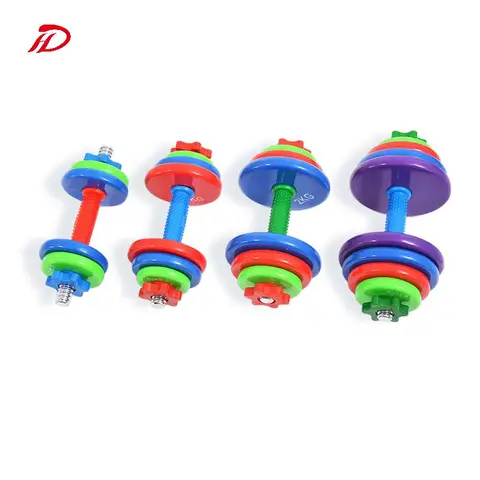 Buy New Gen Gym 1 Kg 5kg 8 Pound Dumbells Pairhex White Free Weight ...
