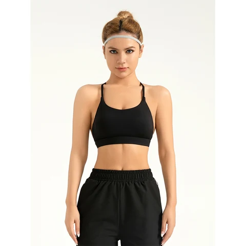 Buy Original 2024 Trend Workout Padded Tops Womens Beauty Back Nylon ...