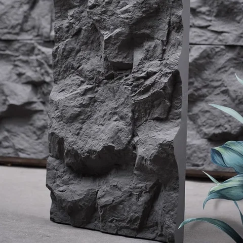 Buy Polyurethane Artificial Pu Stone Rock Bard Decor Slate Walling ...