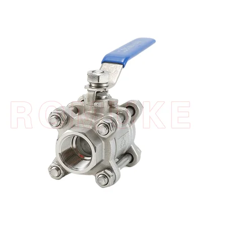 Buy Q11f-16p Stainless Steel Cf8 Cf3 Cf8m Cf3m Three-piece Internal Thread Manual Ball Valve ...
