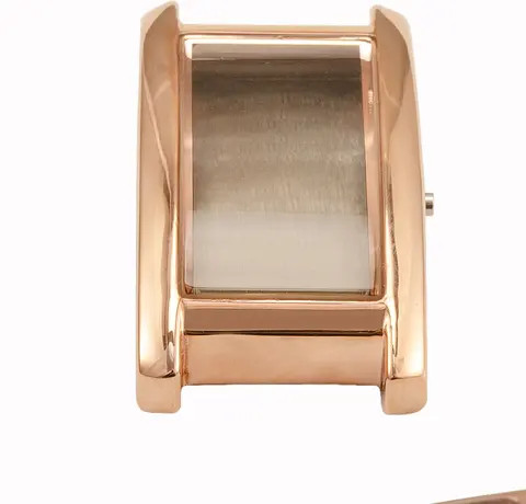 Buy Rectangular Metal Case Ladies Elegant Korean Version Quartz Student ...
