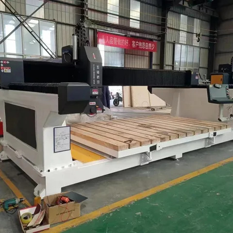Buy Smart 5 Axis Cnc Bridge Saw Stone Cutting Machine For Granite ...