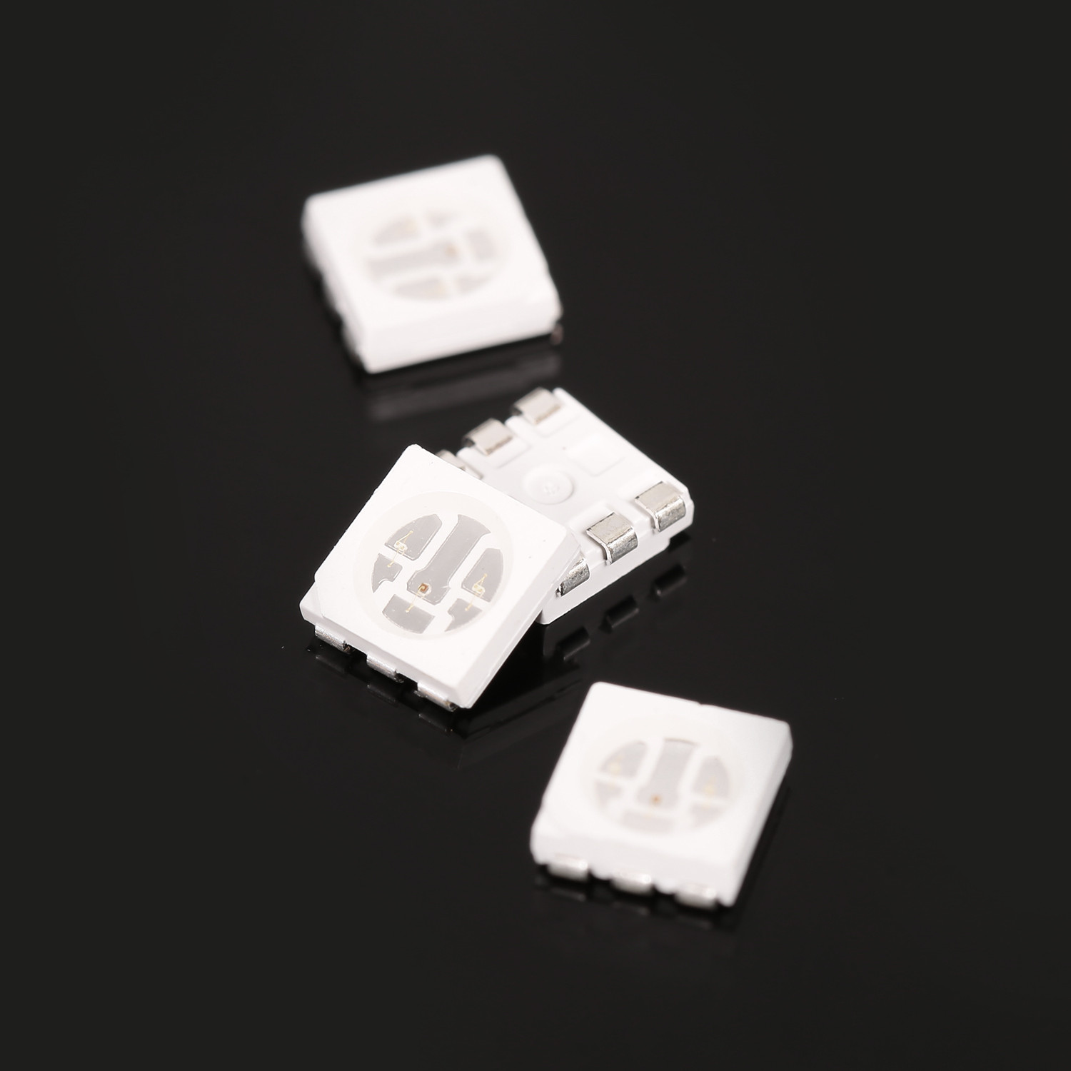 Buy Smd Led Types Led Chip 0.2w 5050 Tri-color Led Diode 5050 Rgb Smd ...