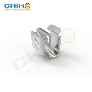 Buy Stainless Steel Cable Clips / Cable Ties For Solar Panel Mounting ...