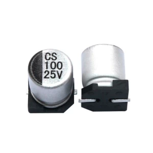 Buy Surface Mount Smd Electrolytic Capacitor 25v 100uf Chip Capacitor ...