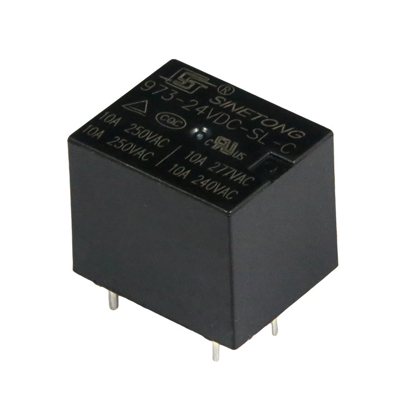 Buy T73 24v 10a 5pins Pcb Type Conversion Power Relay from Sinetong ...