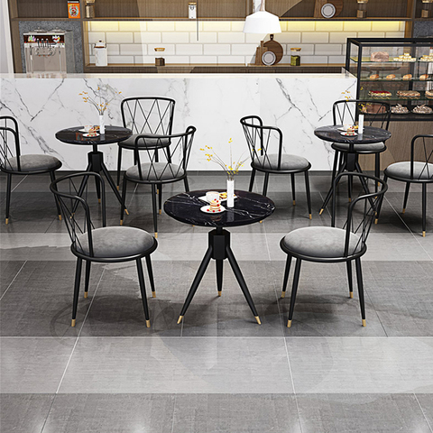 Buy Tea Shop Table And Chair Combination Snack Fast Food Cafe Table And ...