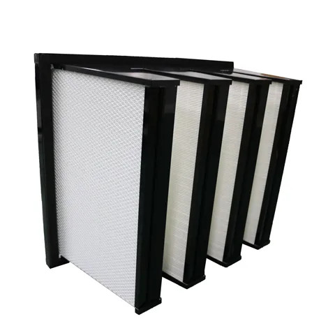 Buy V-cell Hepa Air Filter Box Abs Frame Mini Pleat V-bank Hepa H13 H14 ...