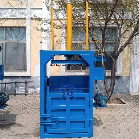 Buy Vertical Semi-automatic Hydraulic Packer /waste Paper Baler Of ...