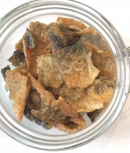 Buy Vietnamese Dried Fish Skin / Crispy Fish Skin Snack - Salted Egg ...