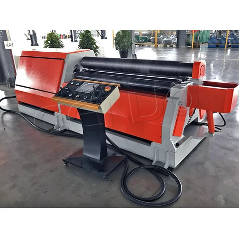 Buy W12 Cnc 4 Four Rollers Plate Rolling Machine Hydraulic Roller ...