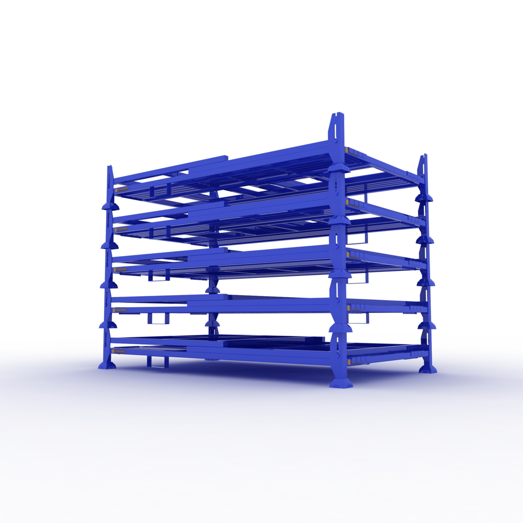 Buy Warehouse Stacking Foldable Metal Pallet Heavy Truck Tire Storage ...