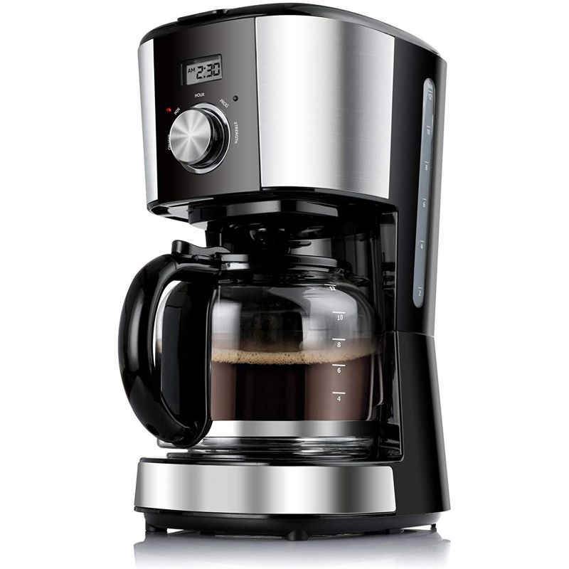 Buy 12-cup Stainless Steel Programmable Coffee Maker With Timer And ...
