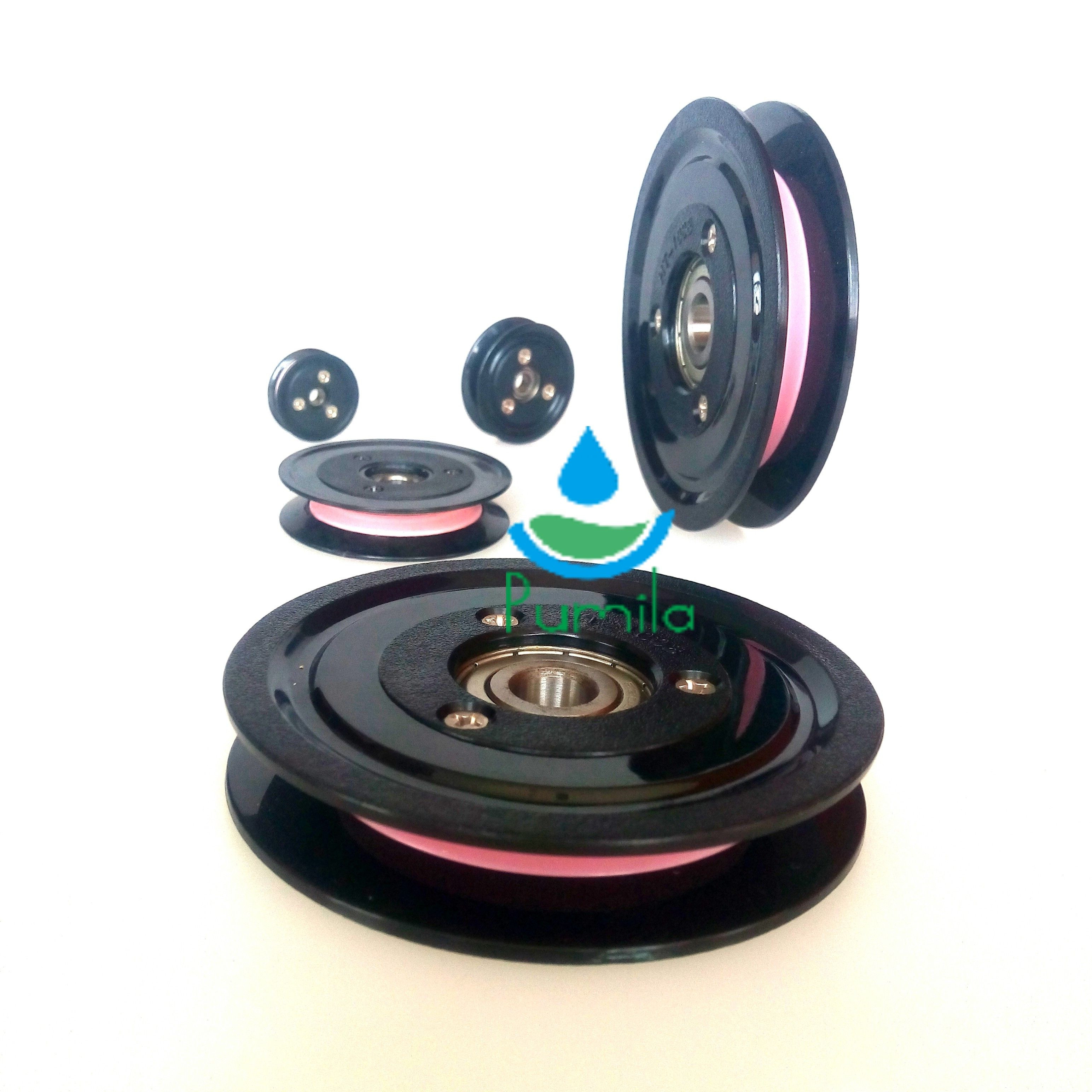 Buy Wire Cable Pulley Wheels Plastic Flanged Ceramic Pulley Stock from ...