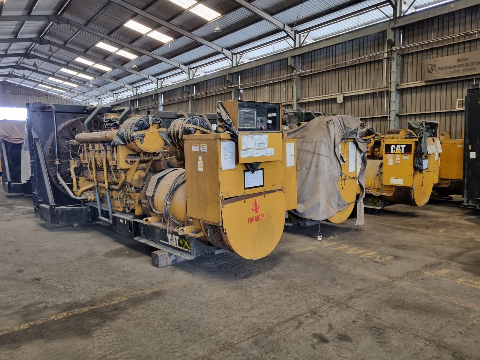 Buy Thirty-three (33) Diesel Generators Being Sold As A Package Deal ...