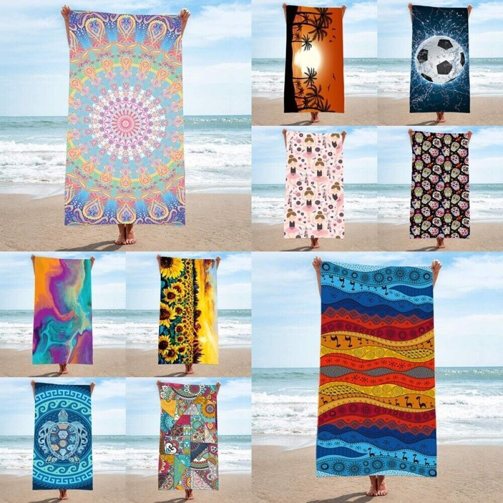 Buy Jacquard Loop Terry Beach Towels from Dhairya Exports, India ...