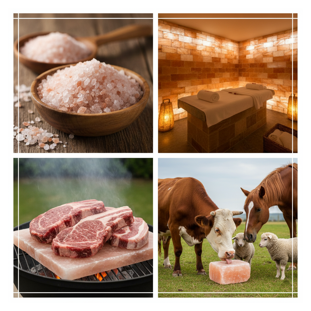 Buy Pink Salt For Animal Licks / Spa / Slabs / Lamps from Virtual Leap ...