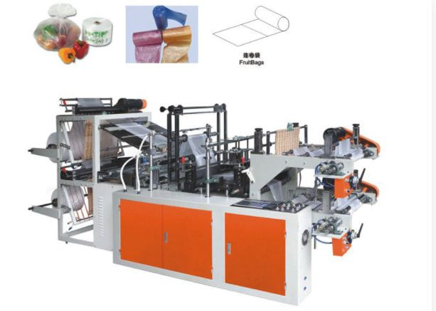 Buy Double Layer Continuous Roll Bag Making Machine from Wenzhou Bage ...