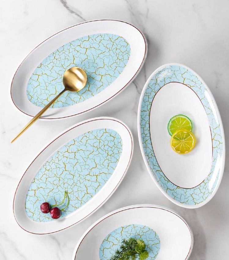 Buy Best Quality Melamine Dinnerware 10.0-16.0 Inch Decal Plates Set ...