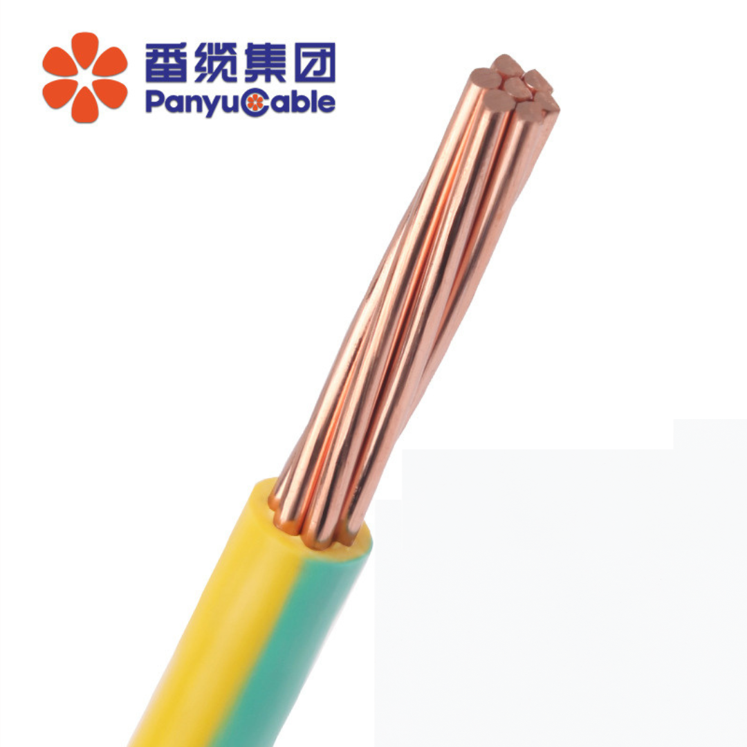 Buy Bvr 450/ 750v, 1.5mm-6mm Single Core Copper Pvc House Building Electric Cable Wire From ...
