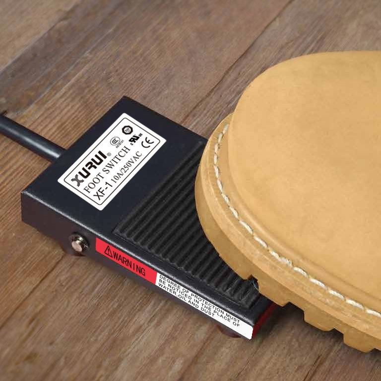 Buy On Off Electrical Pedal Foot Switch Xf-1 from Zhejiang Xurui ...