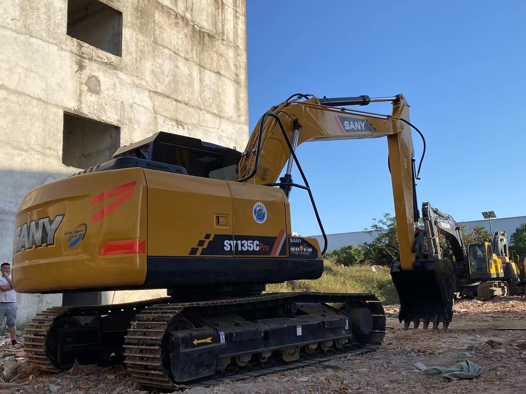 Buy Sany Small Excavator China Trade 13ton Sany 135c Mining Machine New Hydraulic Crawler ...