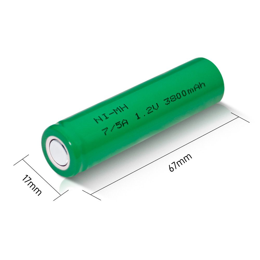 Buy 17670 Ni-mh 7/5a 3800mah 1.2v Industrial Instrument Medical ...