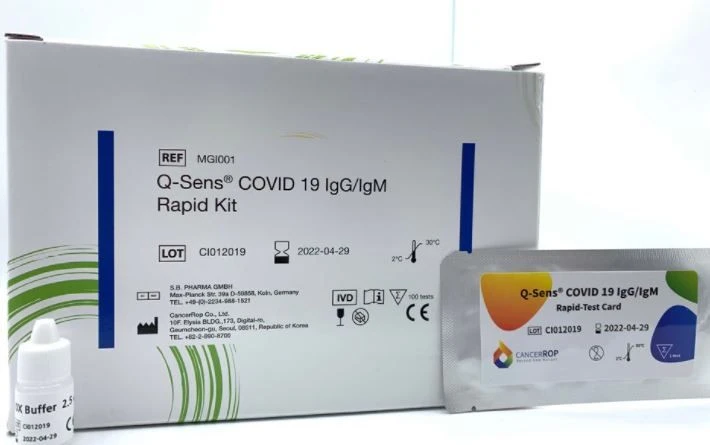 Buy Q-sens Covid-19 Diagnostic Tests Kit from BSR KOREA, South Korea ...