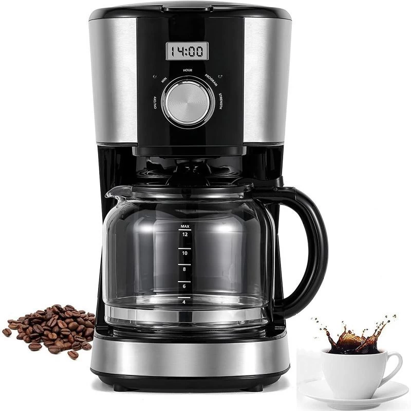 Buy 12-cup Stainless Steel Programmable Coffee Maker With Timer And ...
