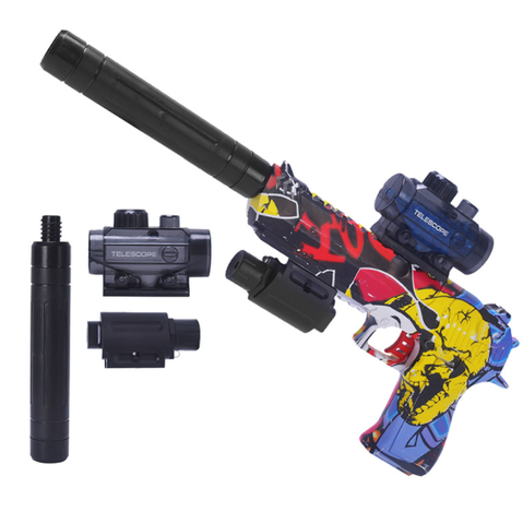 Buy 2022 Toy Guns Rechargeable Akm Water Gelatin Splatter Ball M416 ...