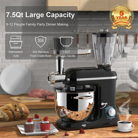 Buy 3 In 1 Chef Machine Home Kneading Multi-kinetic Energy And ...