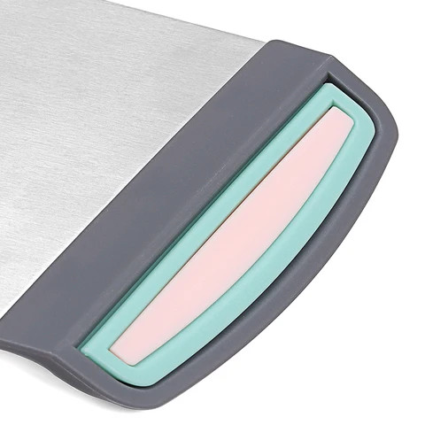 Buy 3-in-1 Flour Dough Scraper Bench Chopper Cutting Knife Plastic ...