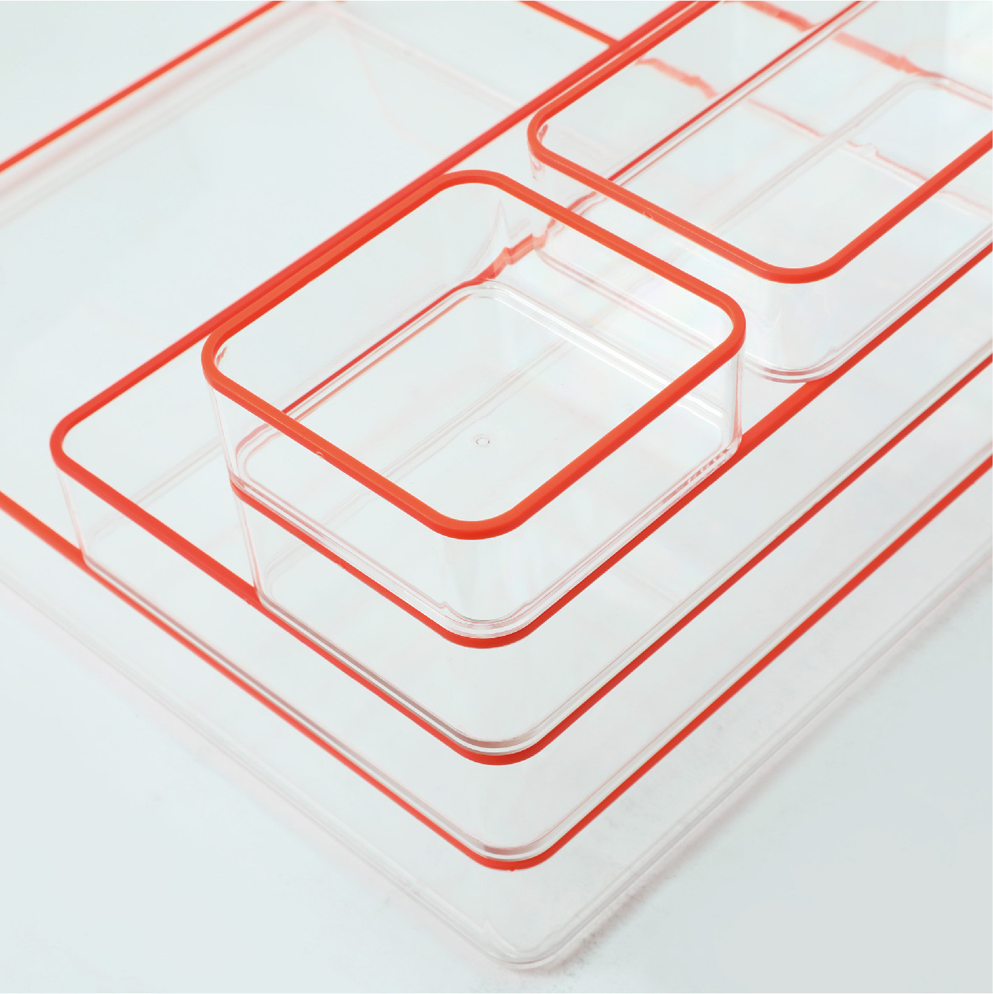 Buy Acrylic Expandable Desk Organizer - Desktop Tabletop Organic ...