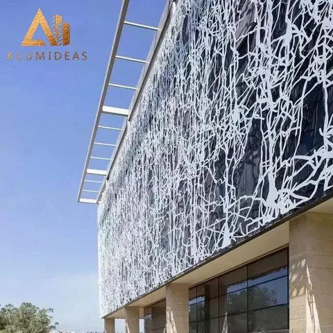 Buy Architecture Decorative External Cladding Curtain Wall Aluminum ...