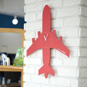 Buy C89 Mandelda Modern Ecoboard 3d Vintage Airplane Clock Real Time ...