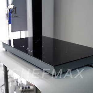 Buy Countertop 3kw Horizontally 2 Head Built-in Induction Cooktop ...