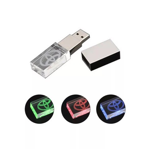 Buy Crystal Usb Flash Drives Luxury Usb Pen Drive With Light Green Red ...