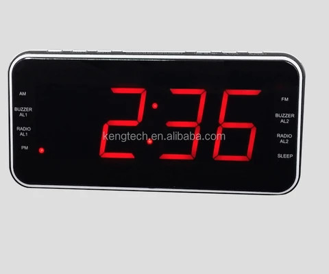 Buy Ct-3899 Super Slim Design 1.8" Red Led Am Fm Pll 20 Preset Radio ...