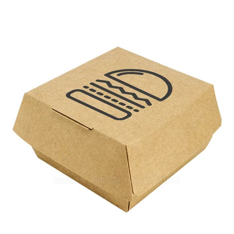 Buy Custom Fast Food Packaging Takeaway Food Burger Box Packaging Fried ...