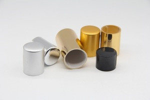 Buy Custom Logo Metal Screw Top Gold Metalized Bottle Aluminum Plastic ...