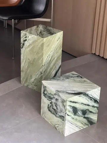 Buy Custom Made Natural Green Marble Stand Use As Coffee Table Or ...
