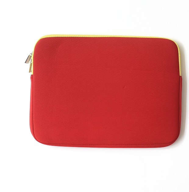 Buy Custom Silk-screen Logo Red Color 14" Neoprene Laptop Sleeve Case ...