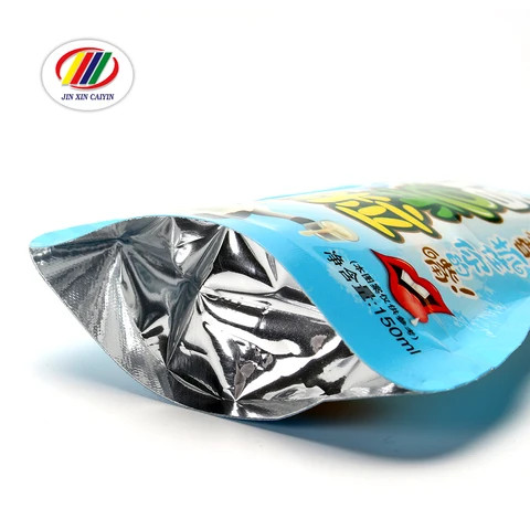 Buy Custom Special Shape Portable Doypack Liquid Drinks Juice Packing Bag Aluminium Foil ...