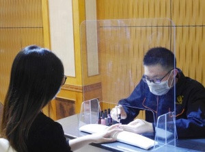 Buy Customized Acrylic Table Shield For Counter Protective Screen from ...