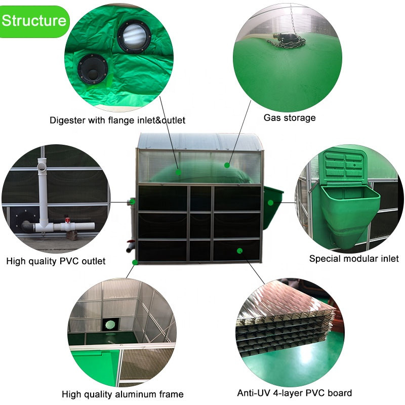 Buy Diybiogas Small Home Mini Portable Assembly Biogas Plant Digester ...