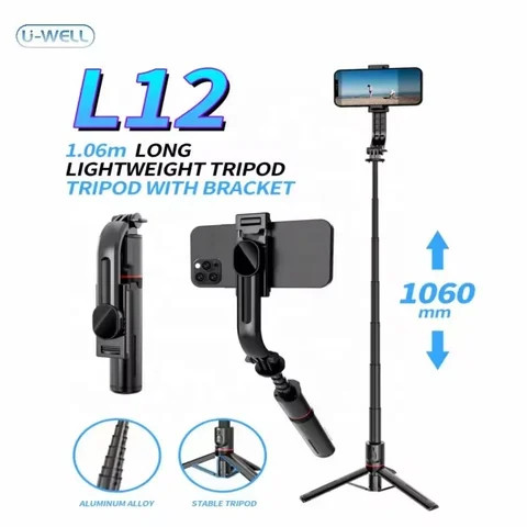 Buy Dodoup L12 High-quality 360 Degree Rotating Aluminum Alloy Tripod ...