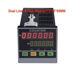 Buy Dpf Digital Electrical Rpm Frequency Tacho Panel Counter Meter/6 ...