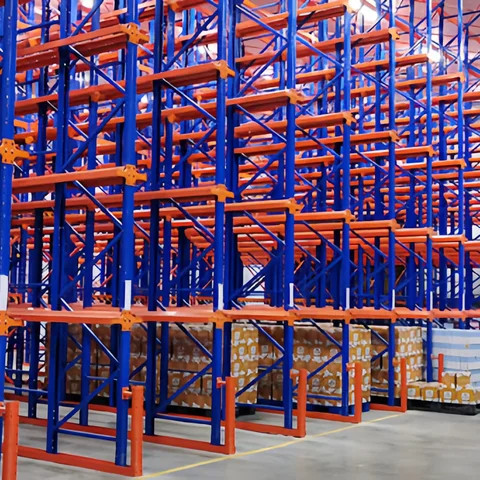 Buy Drive-in Racking System Warehouse Storage Racks Industrial Shelves ...