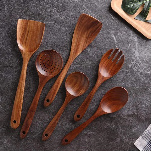 Buy Eco Friendly Products 2020,natural Teak Wooden Kitchen Cooking ...